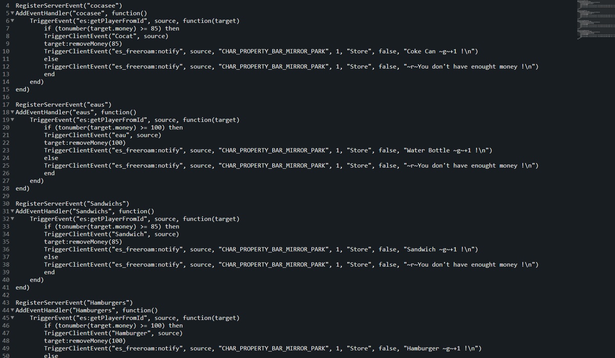 [Release] Hunger/Thirst HUD V0.3.3 (Added inventory and food shops ...