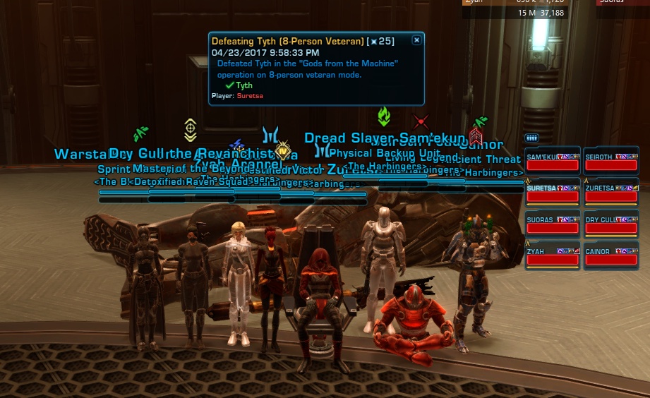 Gods of the Machine Progression Board - Flashpoints, Operations, and ...